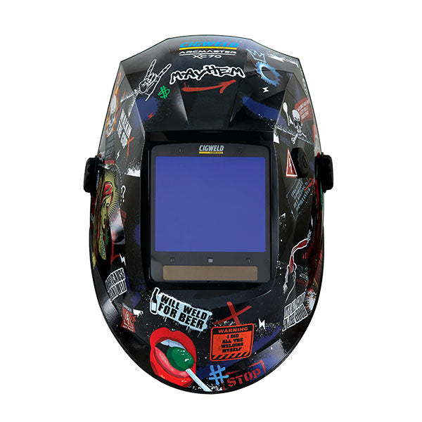 Cigweld Arcmaster XC70 Mayhem Welding Helmet - Bilba Industries