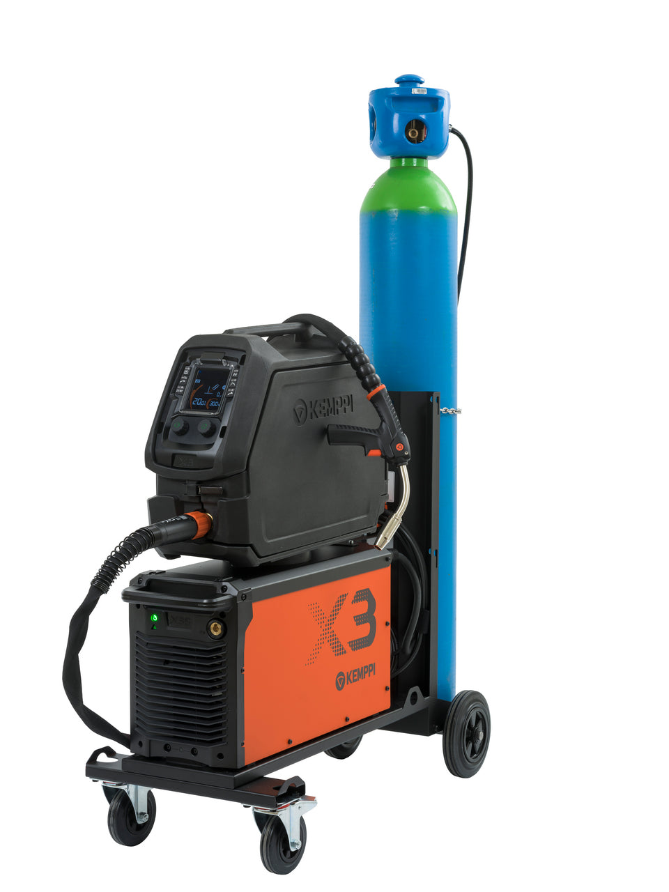 Kemppi X3 Fastmig 450 Pulse MIG/MAG Welder - Gas Cooled - Bilba Industries