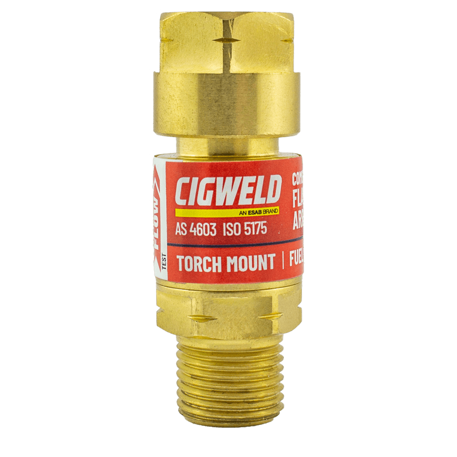 Cigweld Comet Flashback Arrestor Torch End -Fuel - Bilba Industries