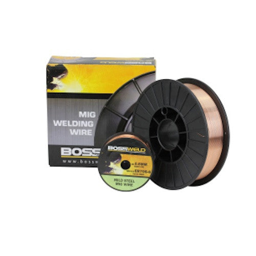 BOSS MIG WIRE – MINI SPOOLS 0.8MM 5KG - Bilba Industries